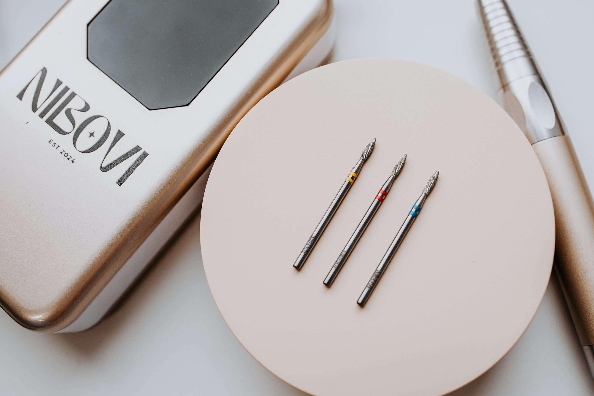 Diamond Pro E-File Bits | Premium Cuticle Prep Tools – NIBOVI